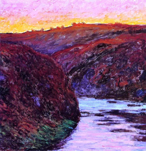 Claude Monet Meadow at Giverny, Morning Effect Oil Painting ...