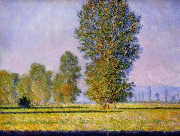 Claude Monet Meadow at Limetz Oil Painting - ClaudeMonetArt.org