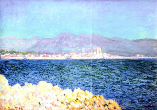 Claude Monet The Gulf of Antibes Oil Painting - ClaudeMonetArt.org