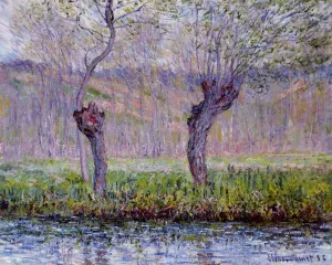 Claude Monet Spring Flowers Oil Painting Reproduction - ClaudeMonetArt.org